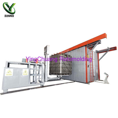 Two Stations Shuttle Rotomolding Machine for Manufacturing Plant 220V