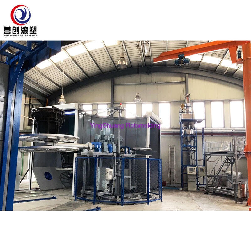 Carousel Rotomolding Water Tanks Rotational Molding Machine for Septic ...