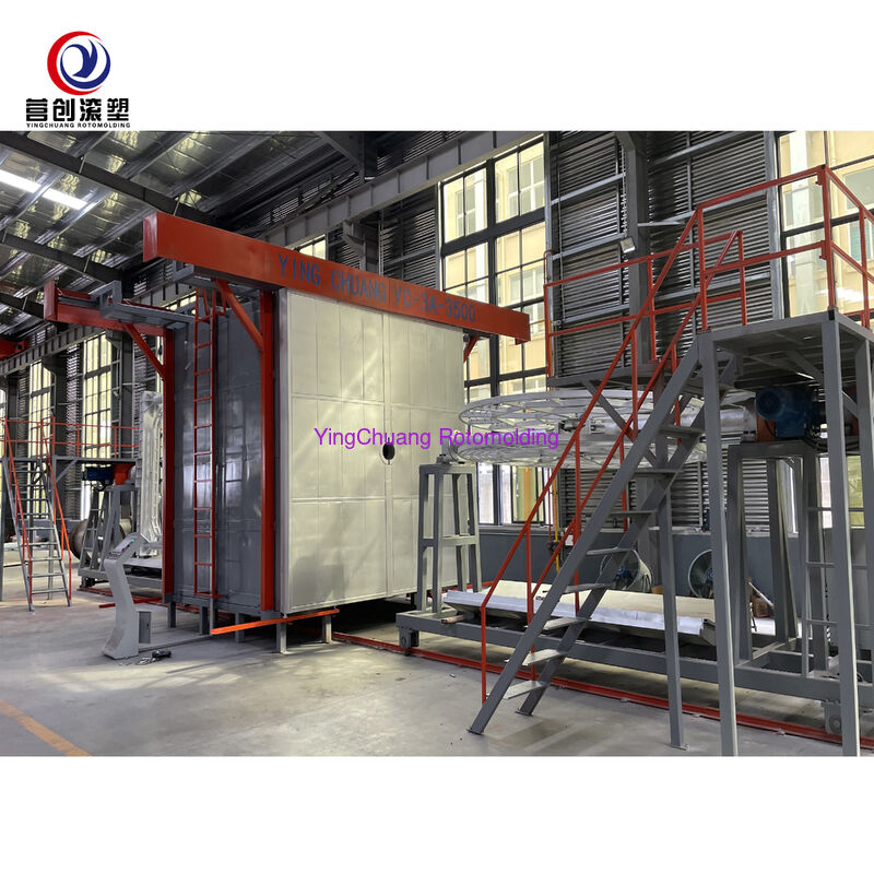Automatic Shuttle Rotational Molding Equipment / Rotary Molding Machine