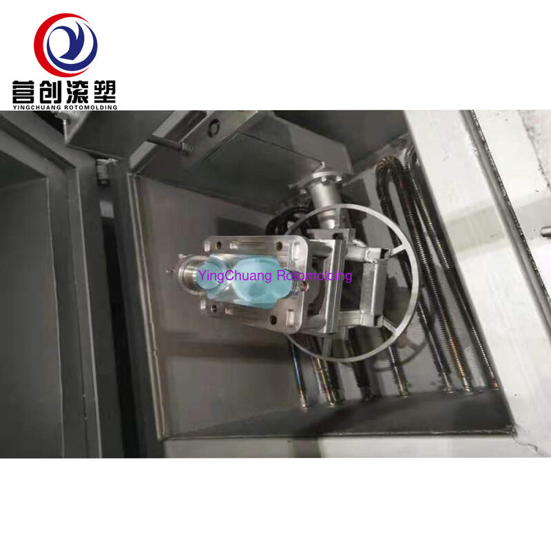 Electrical Heating Roto Moulding Machine For Testing Material LLDPE ...