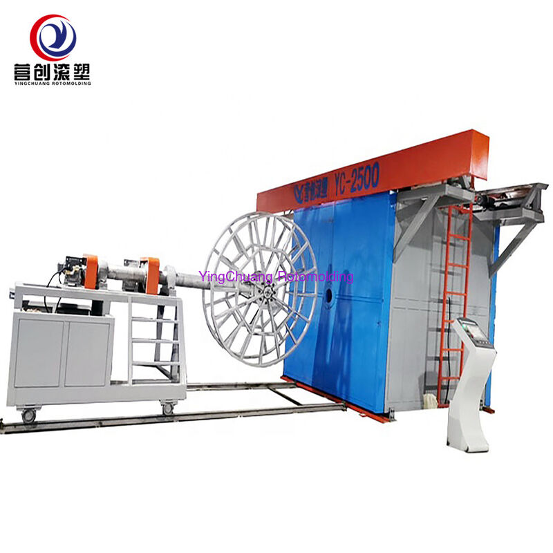 15-30min Cycle Time Shuttle Rotomolding Machine for Manufacturing Plant