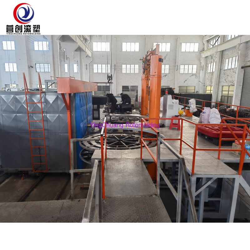 Automatic Bi Axial Rotomoulding Machine for Manufacturing Plant