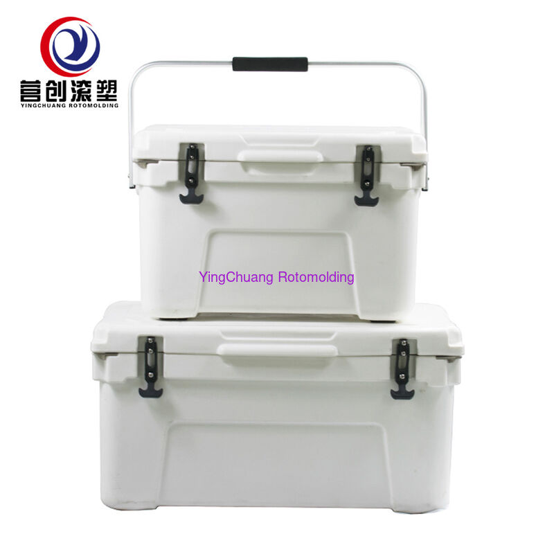 Thermal Insulation Rotomolded Cooler Box with Handle and Lid ...