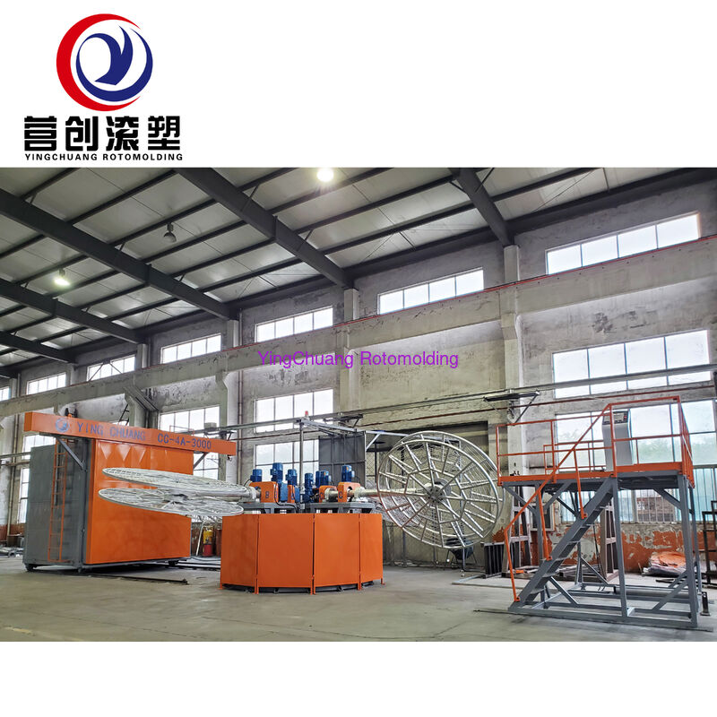 Customized Rotational Molding Equipment 400V for Industrial rotomolding ...