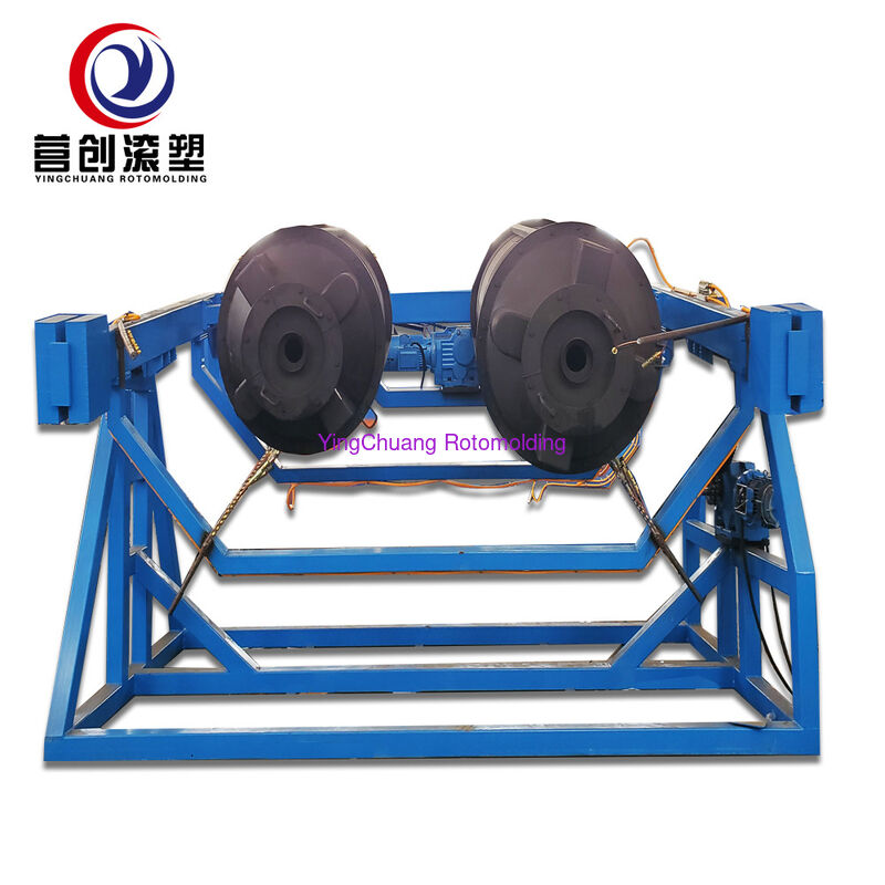 Automatic Rock And Roll Rotomoulding Machines With Dimension L*W*H 4000 ...