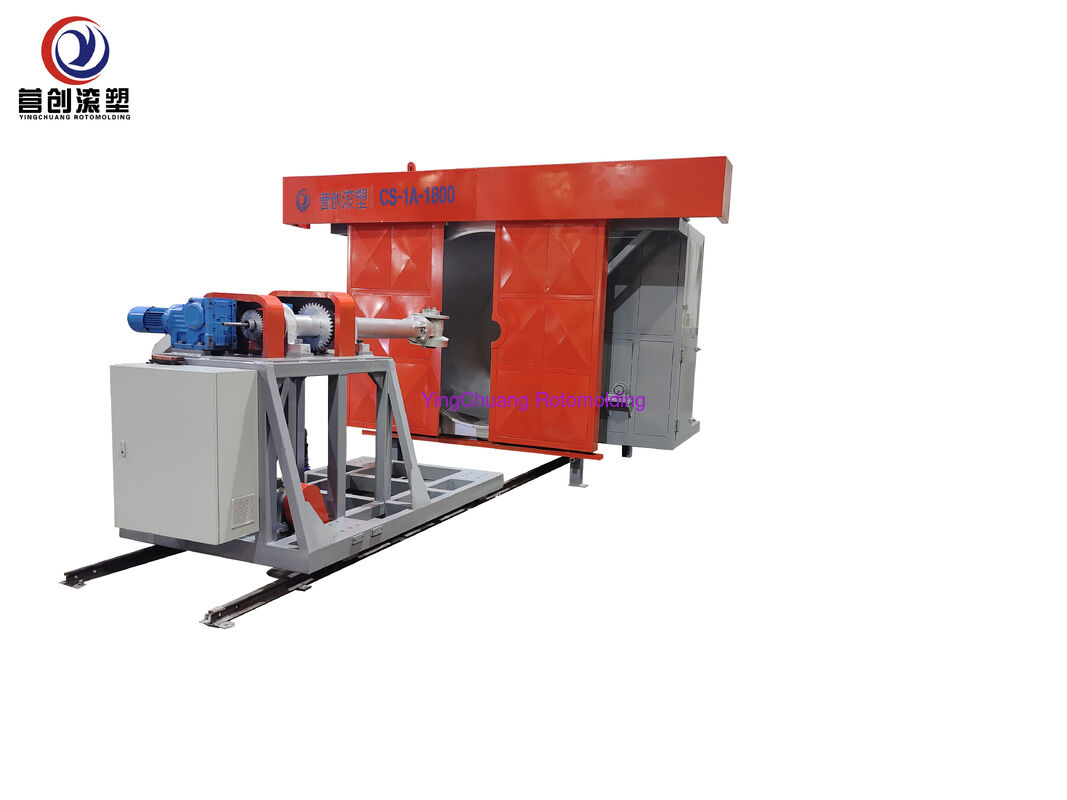 PLC Control System Rotary Moulding Machine 0-50mm Mould 220V-480V Voltage