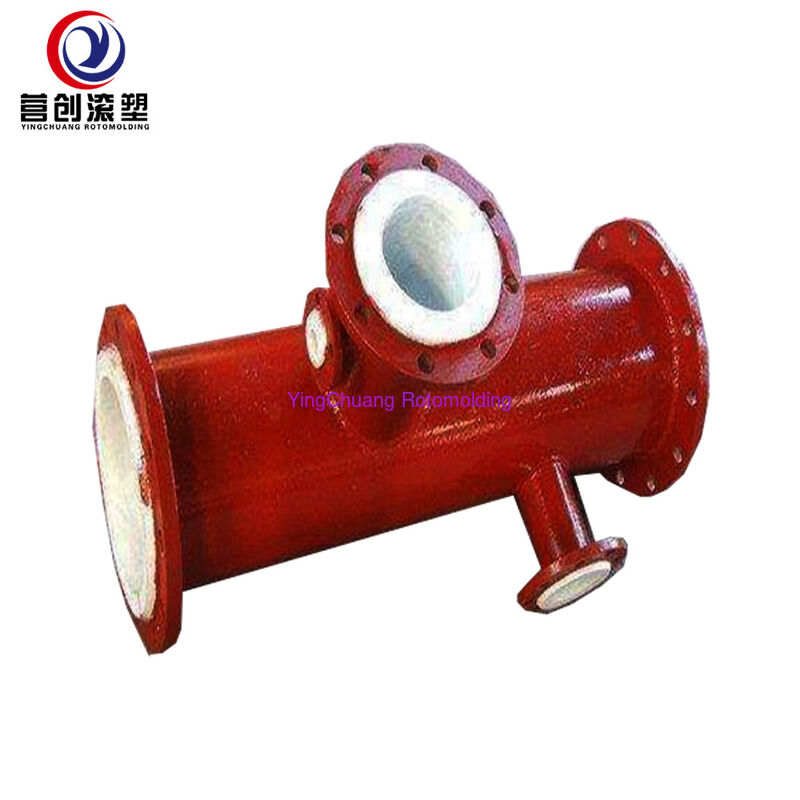 Chemical Resistant PE Plastic Lined Steel Pipe For High Temperature ...