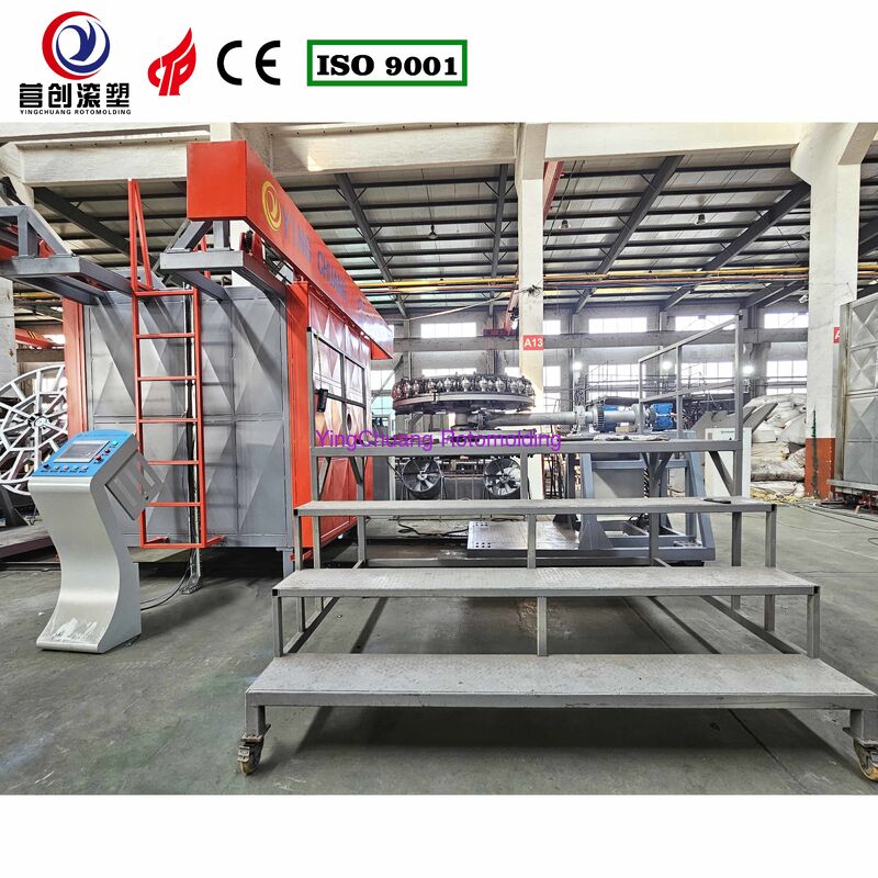 PLC Controlled Automatic Shuttle Rotomolding Machine Adjustable ...