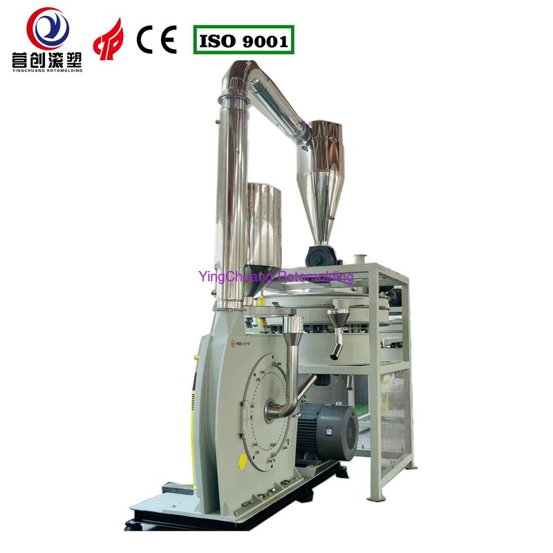 Air Cooling Plastic Grinder Machine with Automatic Operation Method and ...