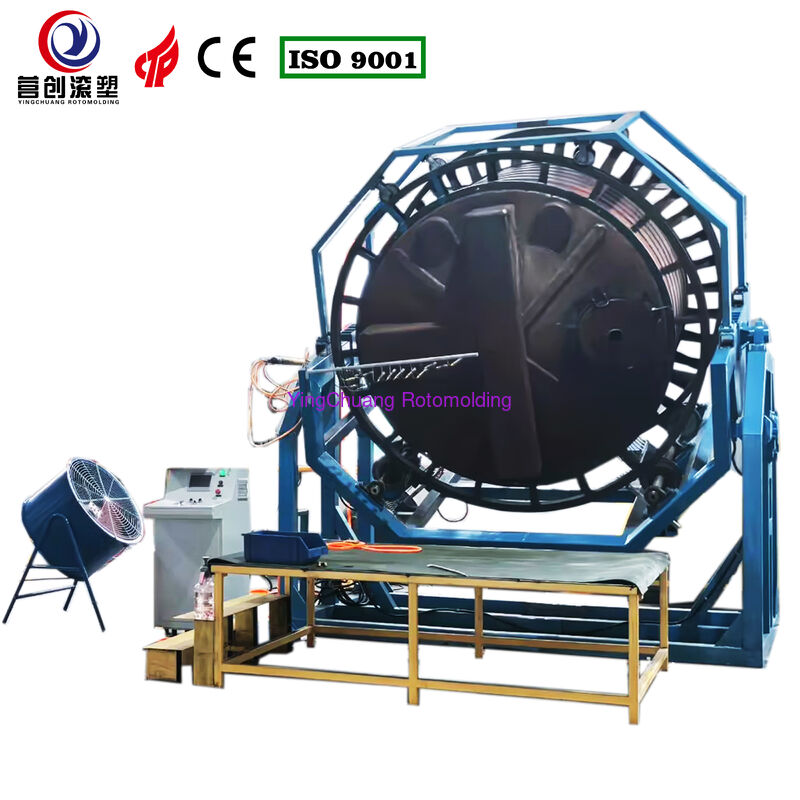 Customizable Rock And Roll Rotational Moulding Machine Voltage 380V ...
