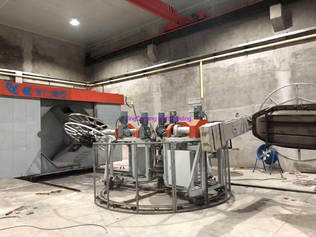 Plastic Water Tank Carrousel Rotomolding Equipment Large Plastic ...