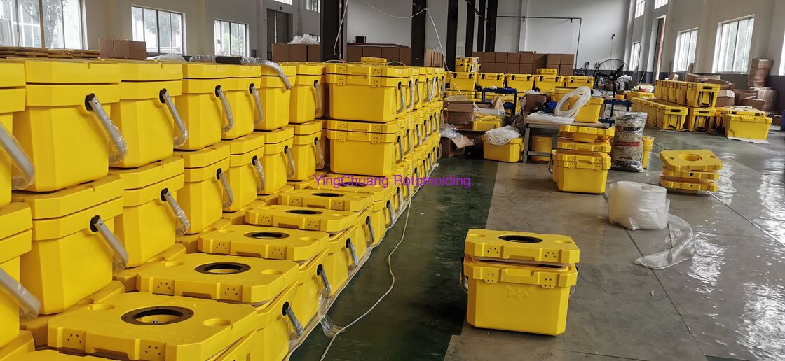 Two Stations Water Tank Making Machine / Electric Rotary Molding Machine