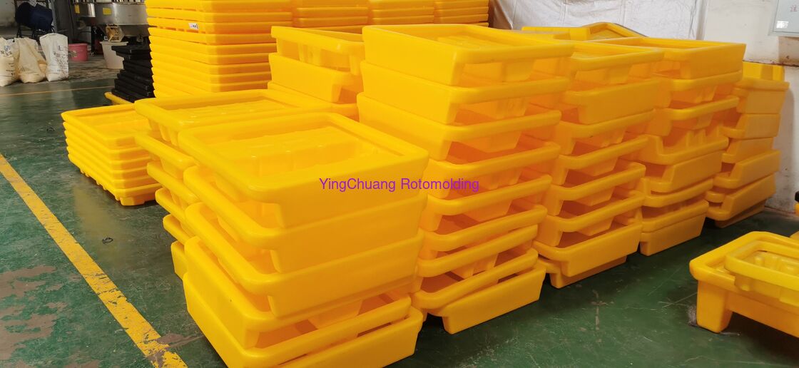 Two Stations Water Tank Making Machine / Electric Rotary Molding Machine