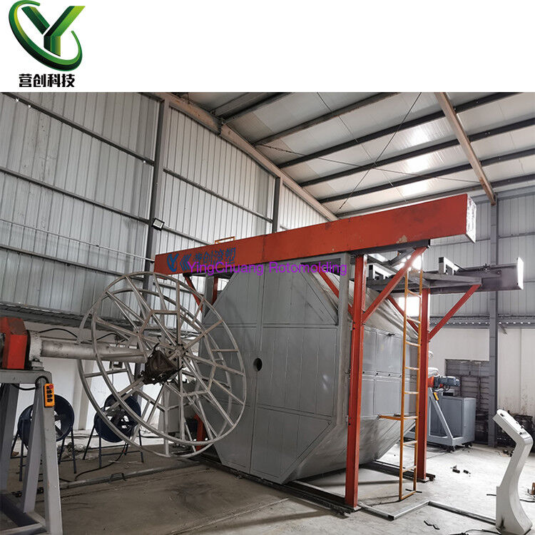 Industrial Shuttle Rotomolding Machine 1000kg Max Mold Weight
