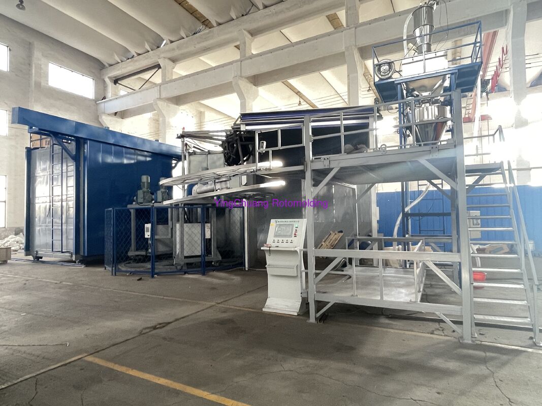 Carousel Rotomolding Machine/Rotational Molding Machine For Hollow Plastics