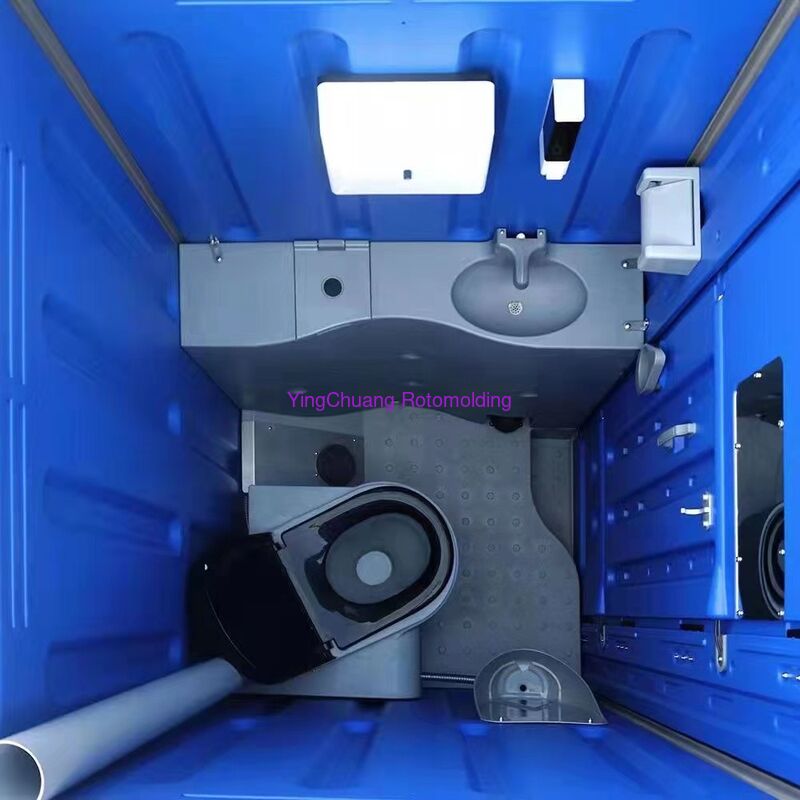 Carousel Rotational Molding Machine Outdoor Mobile Toilet Making ...