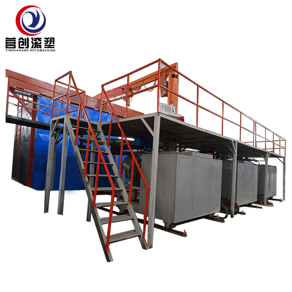 220V/380V/440V Rotational Molding Equipment For 14000L Tank Making