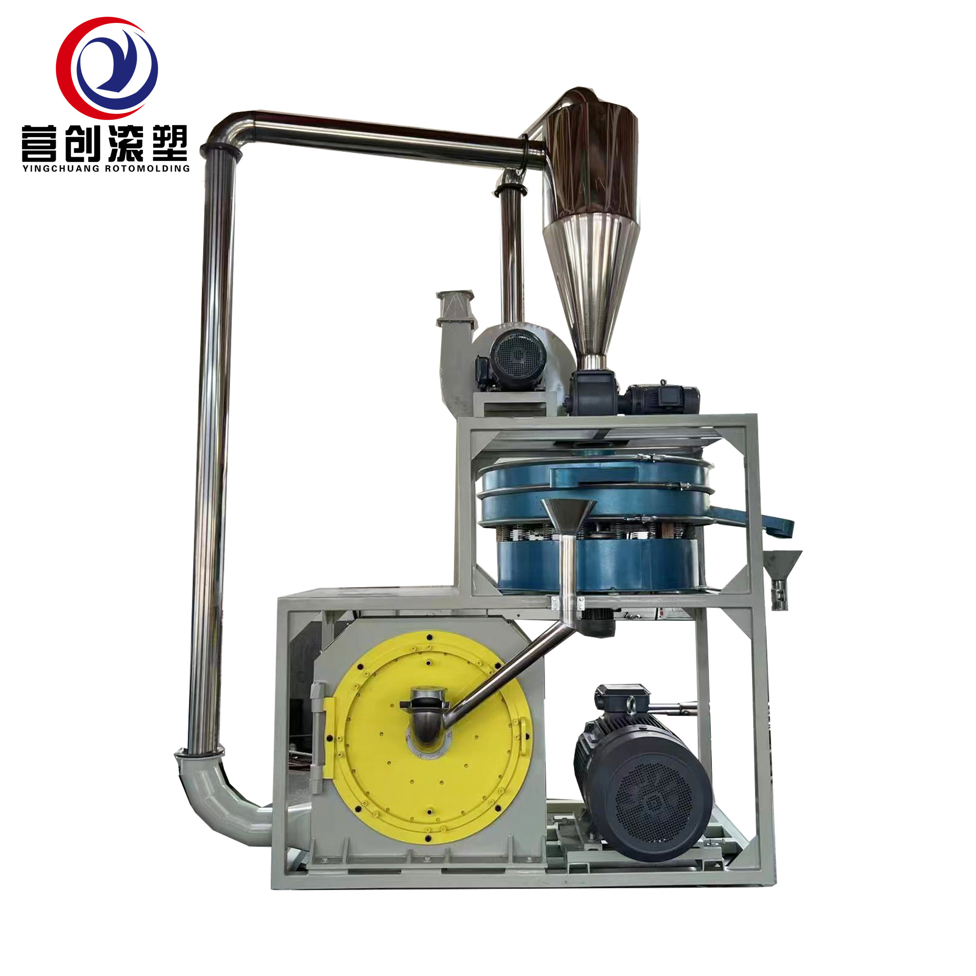Electric And Noise ≤85dB With Various Sizes Plastic Grinder Machine