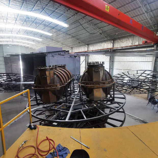 Manufacturing Plant Rotary Moulding Machine with Excellent Efficiency