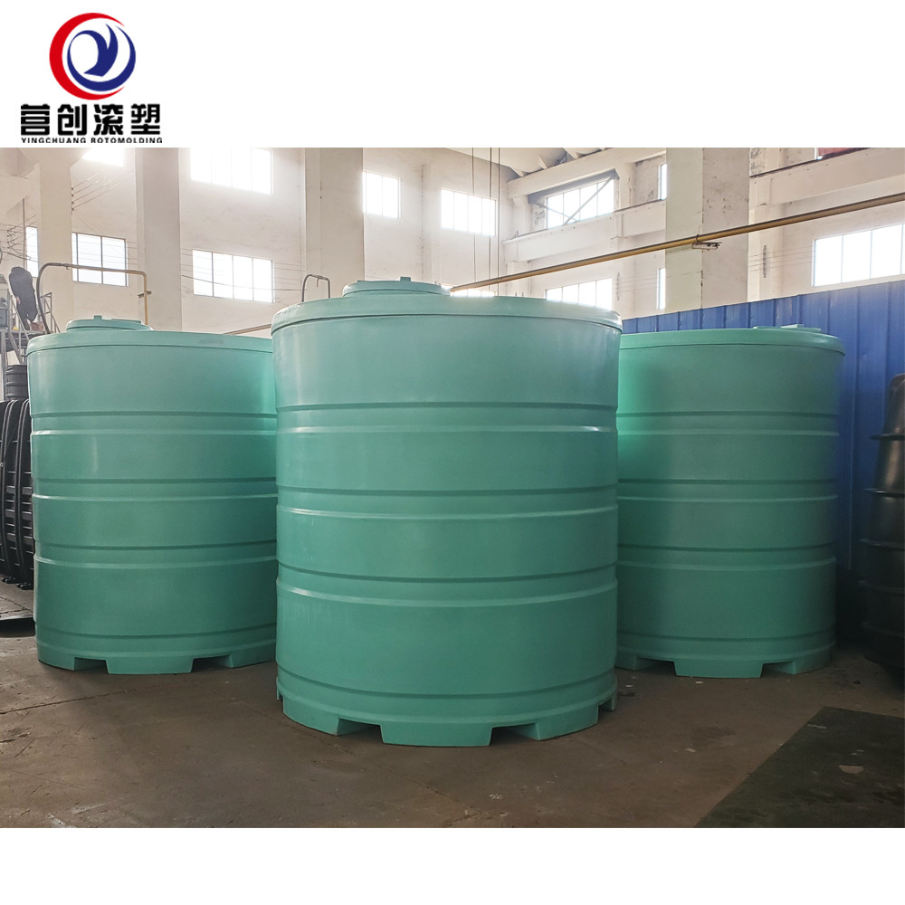 Customizable rotomolded water tank with low maintenance requirements