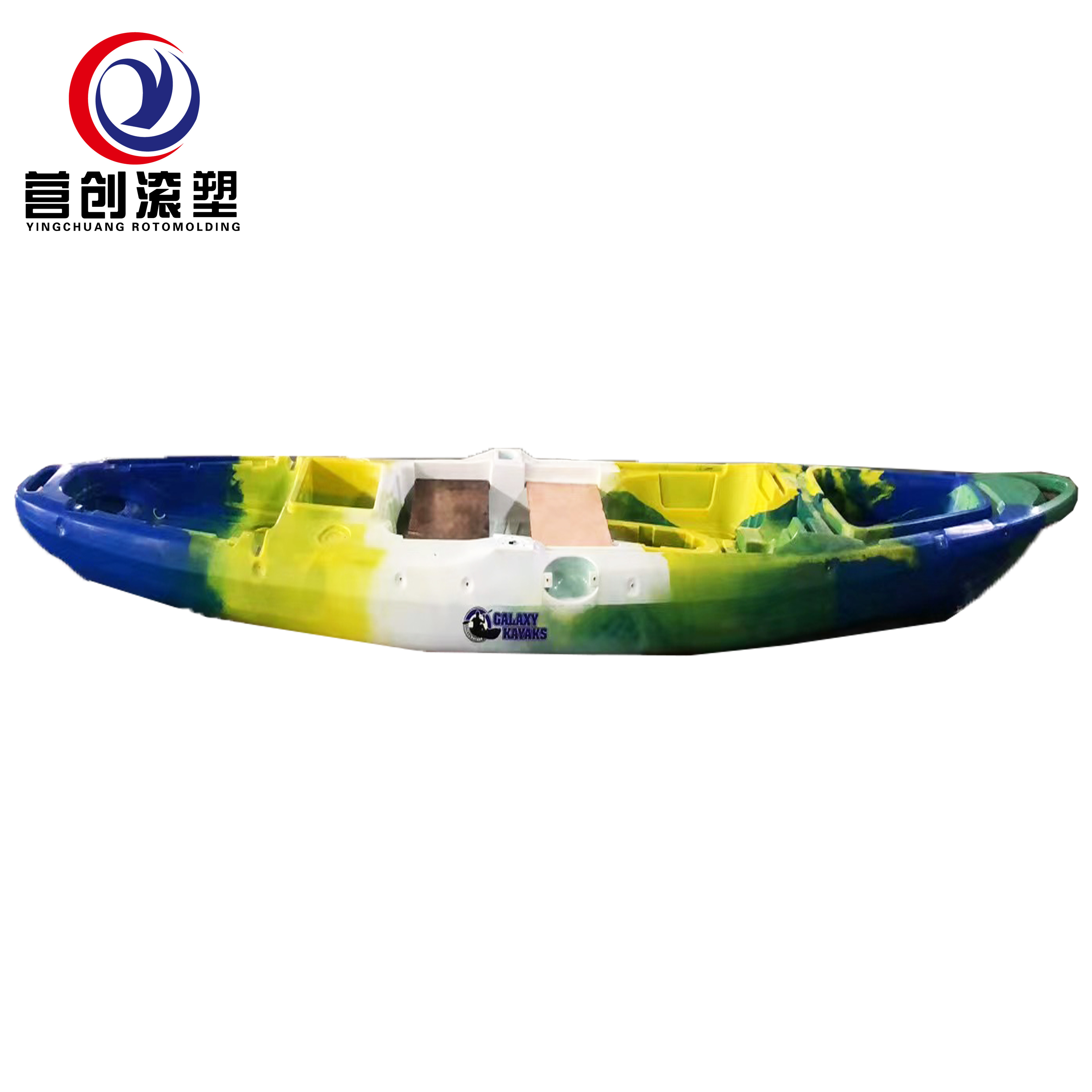 Customized Cockpit Size Rotational Molded Kayak Designed for Professionals