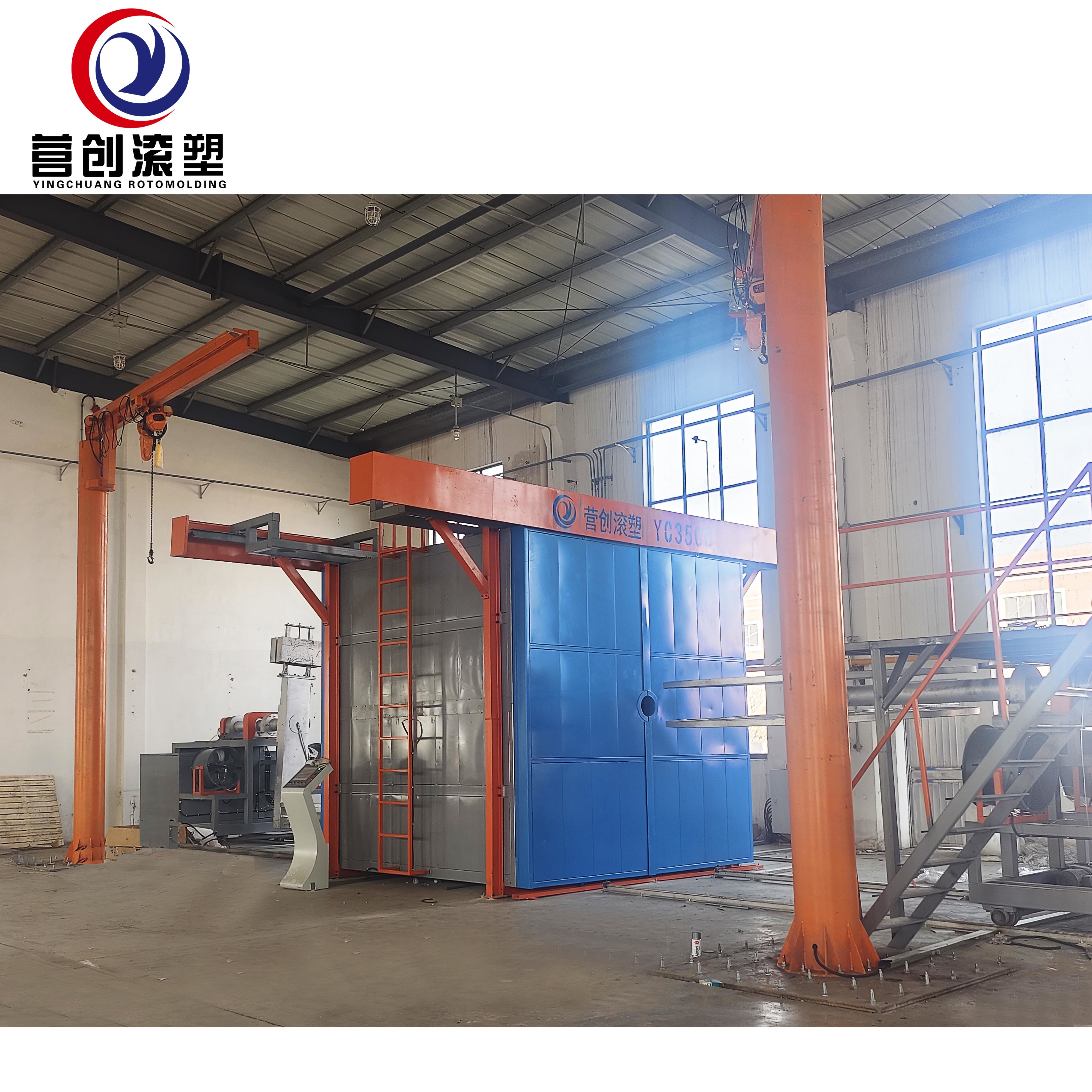 Multifunctional Rotational Molding Machine with Customizable Mould ...
