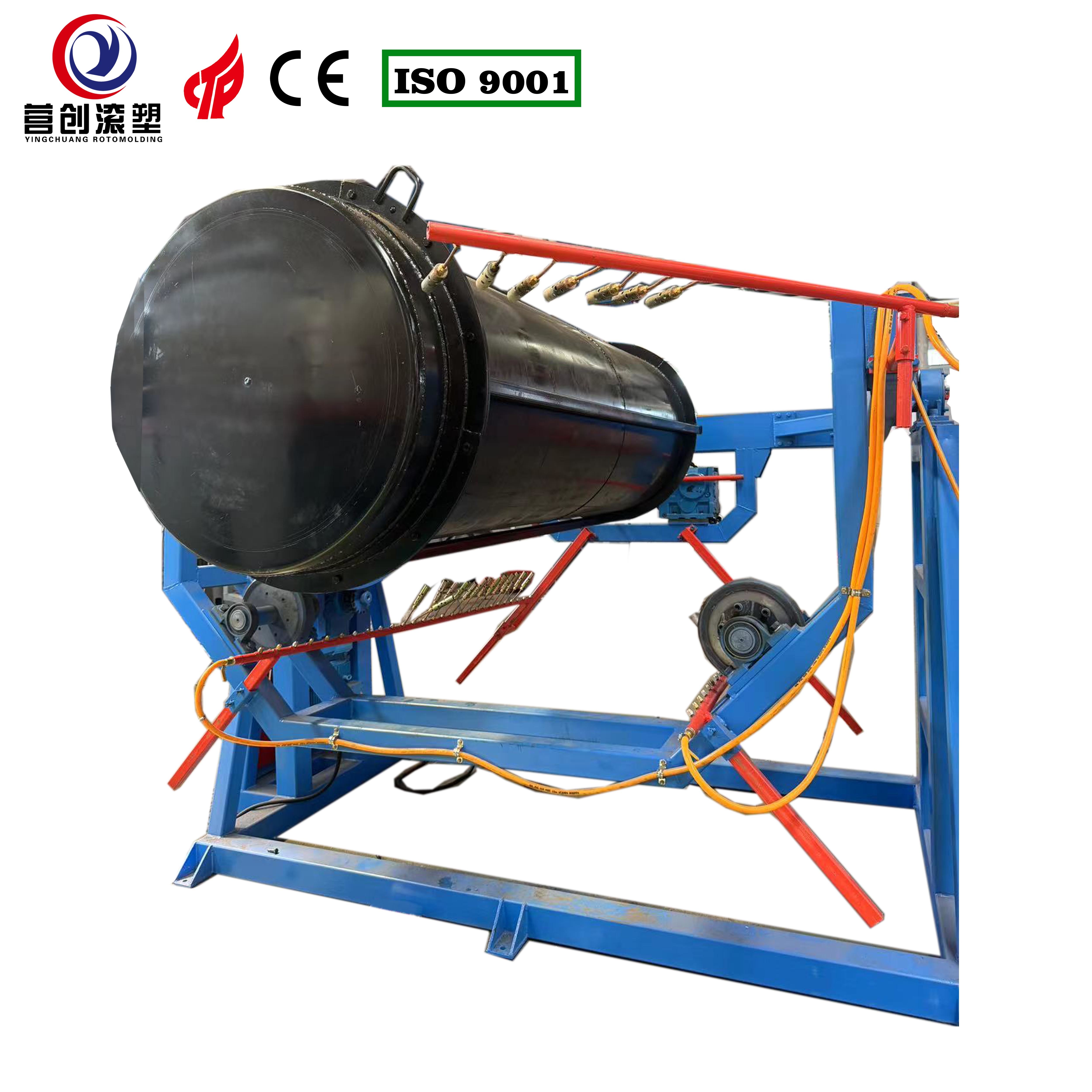 Automatic Rock And Roll Roto Moulding Machine Low Noise