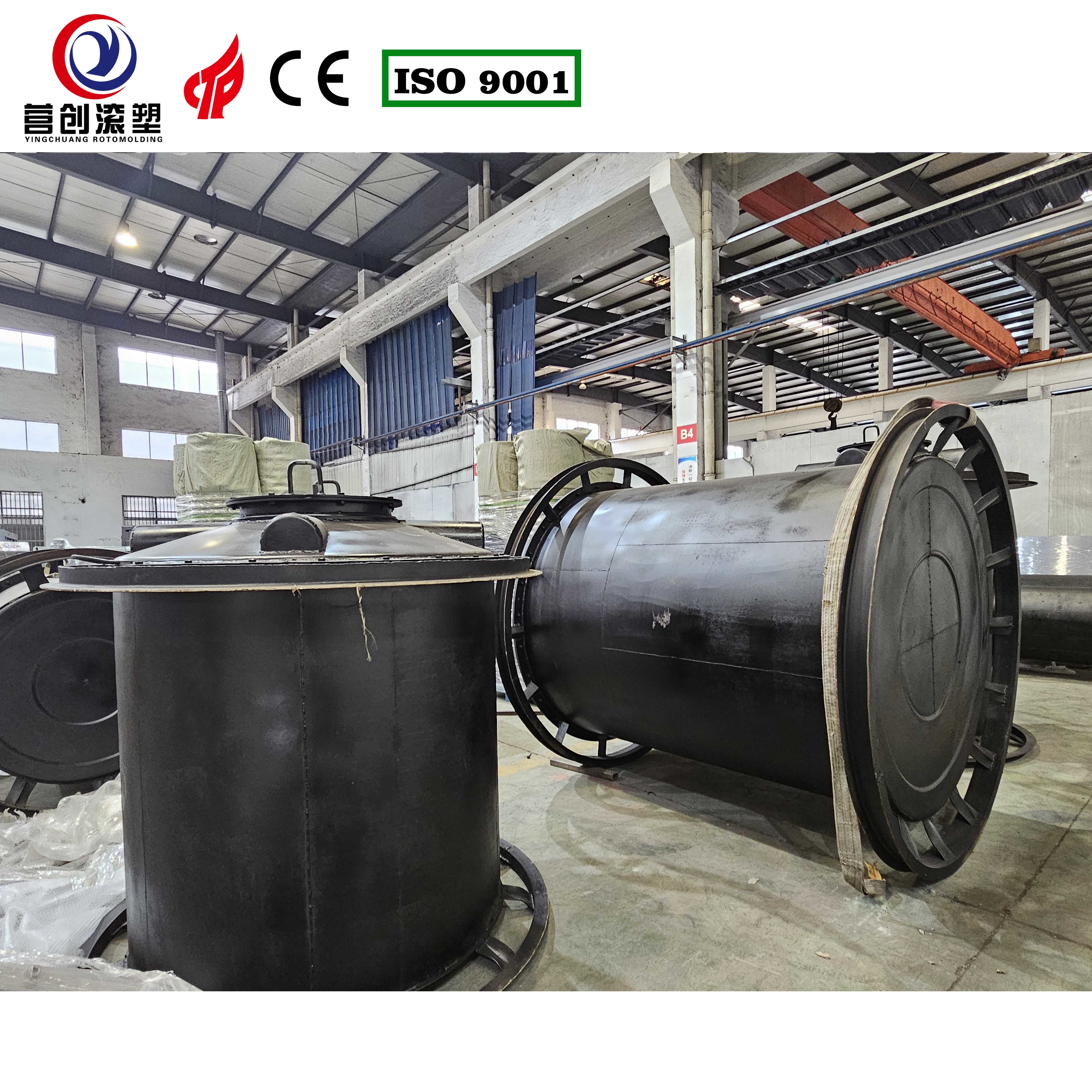 Rotary rotational moulding process For Multi Cavity Plastic Rotational ...