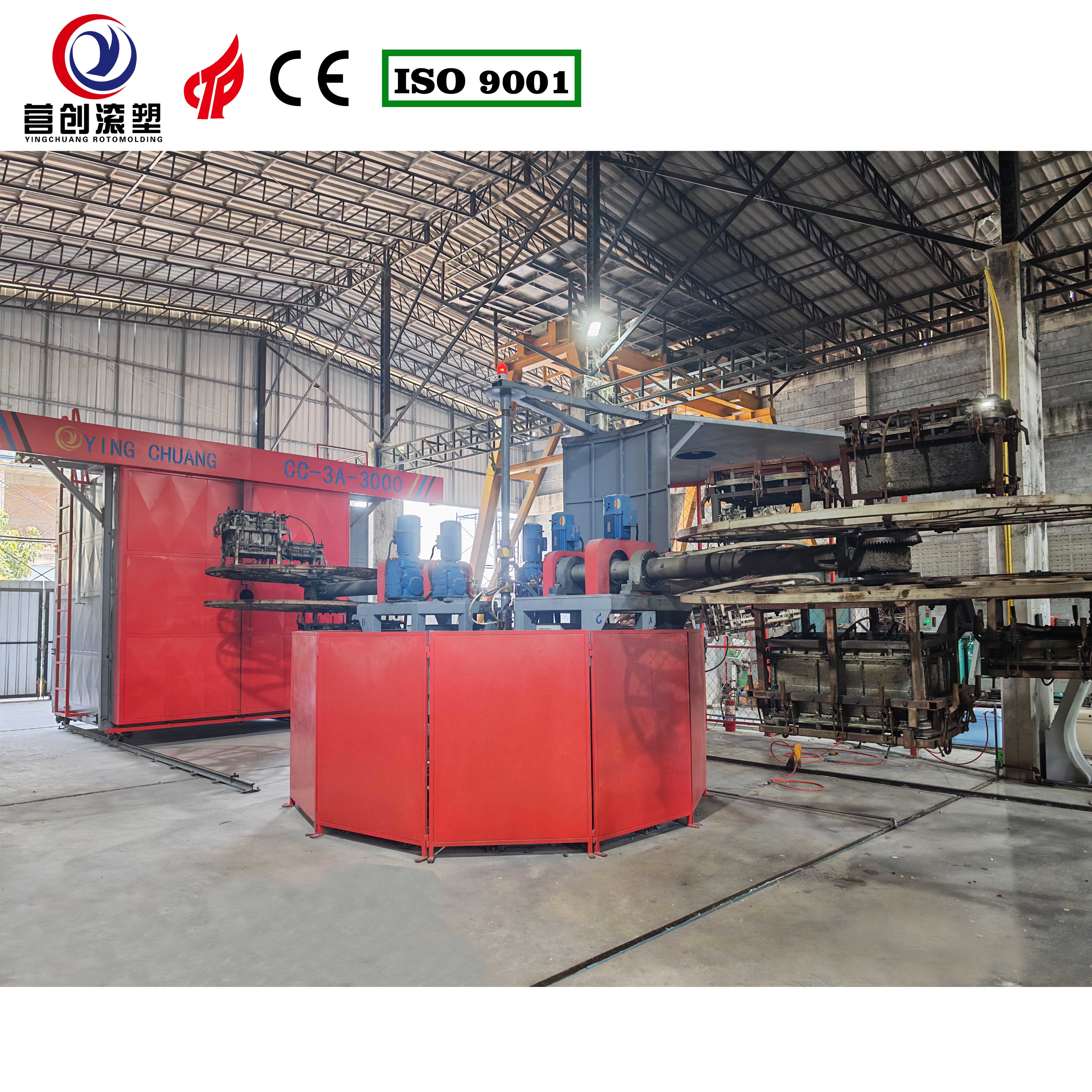 Rotational Molding Water Tank Manufacturing Machine With Air Cooling ...