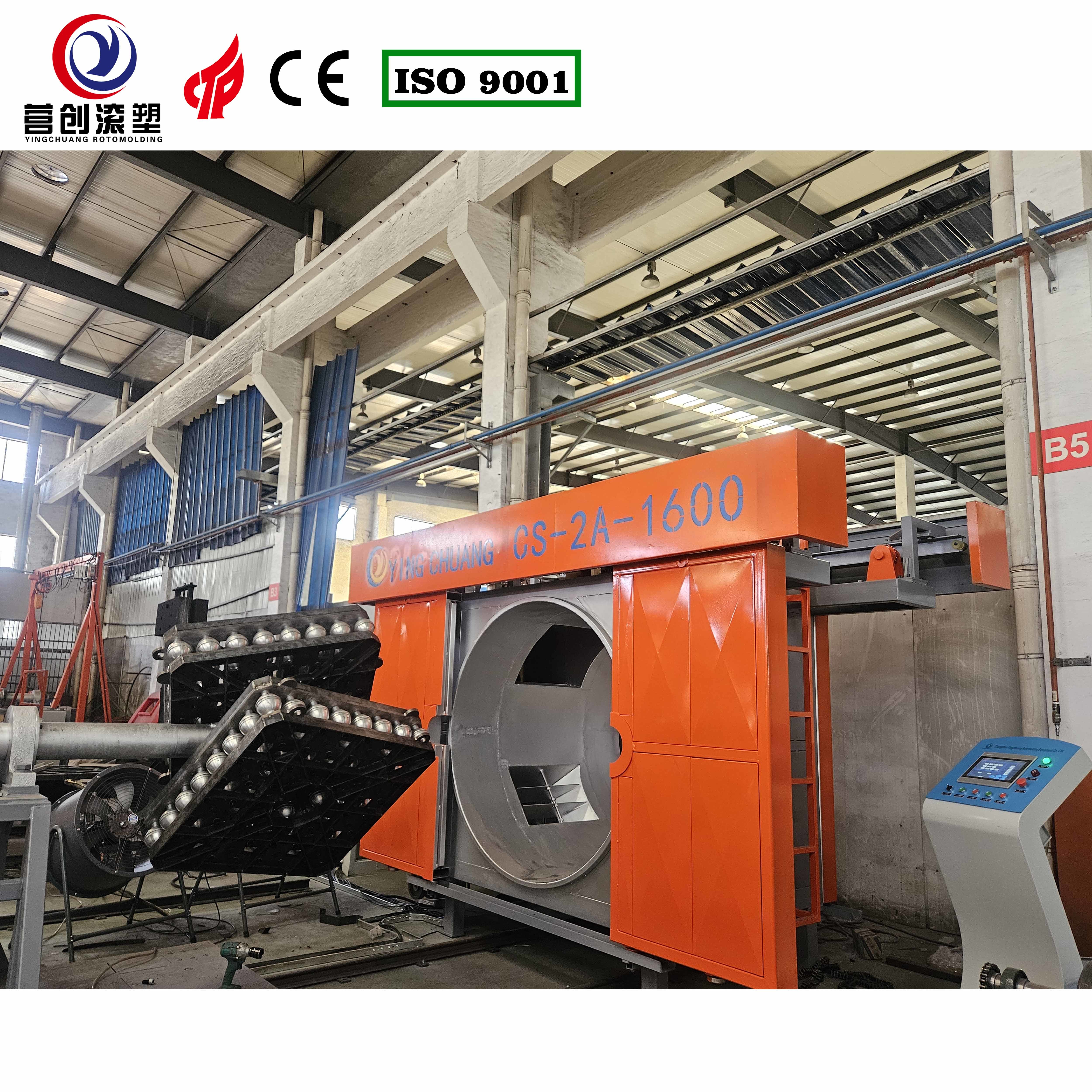 Automatic Production Shuttle Rotomolding Machine 220V / 380V / 440V ...
