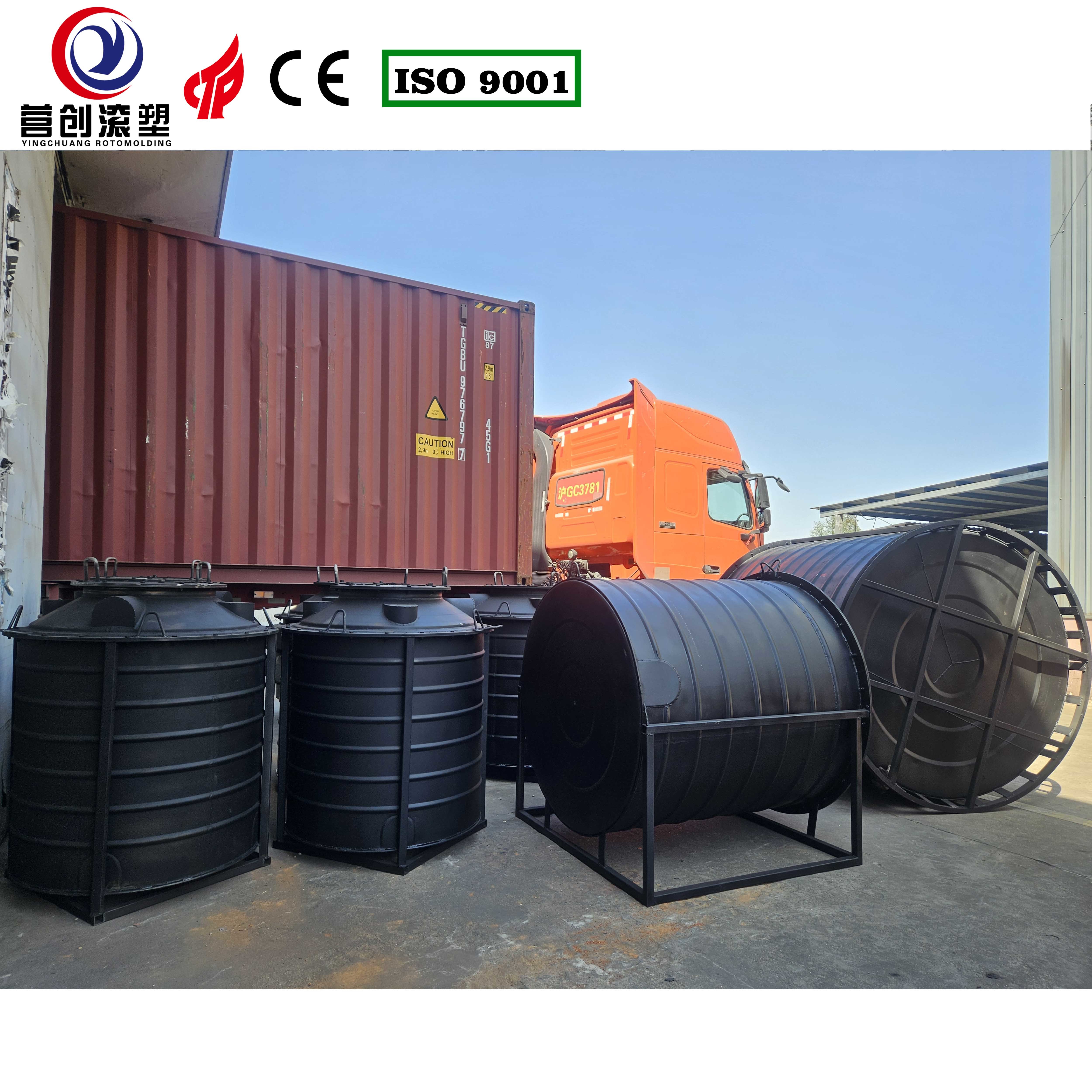 ISO9001 Certified Rotational Molding Water Tank Mold For Customizable ...