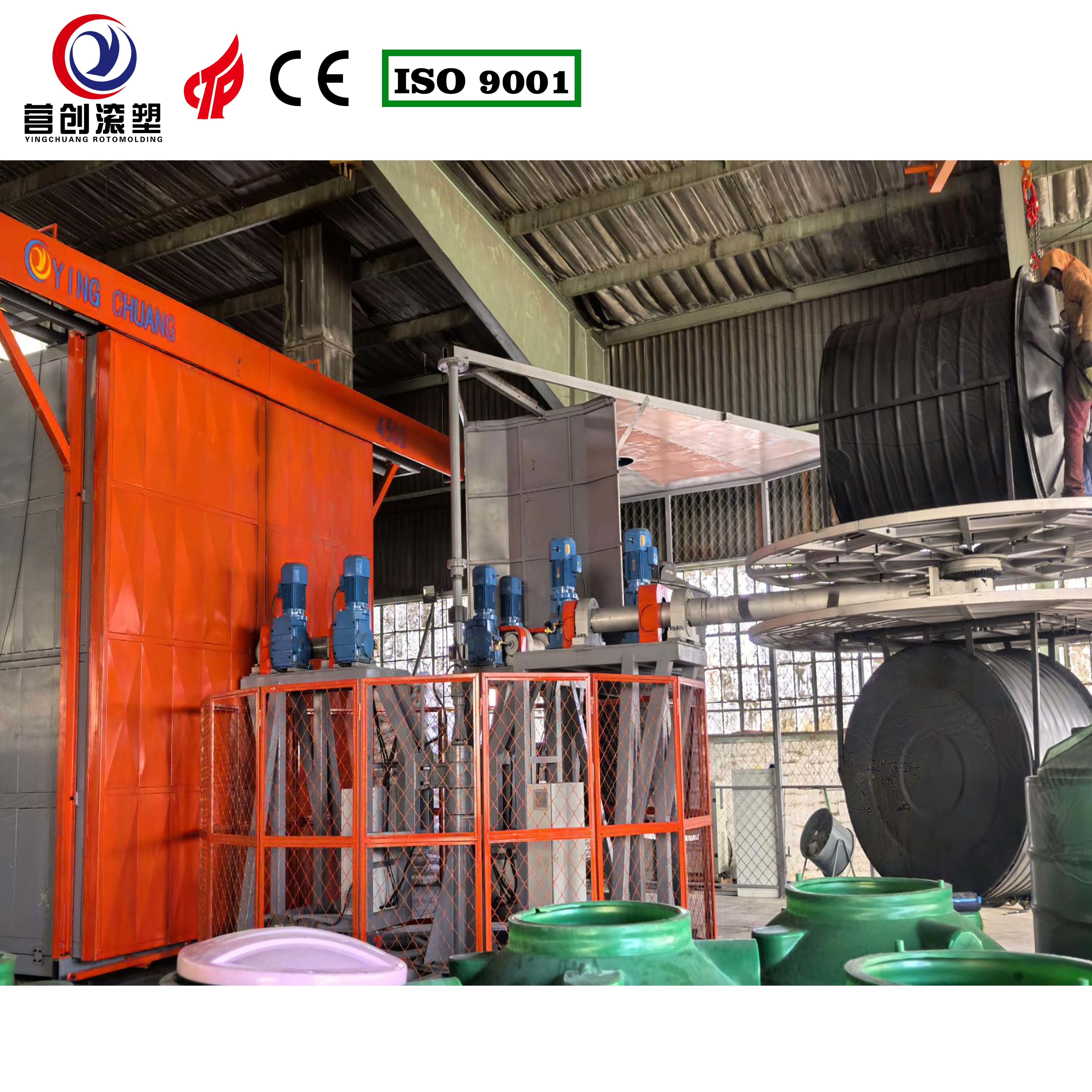 CC-3A-4500 Carousel Rotational Molding Machine for Industrial Production