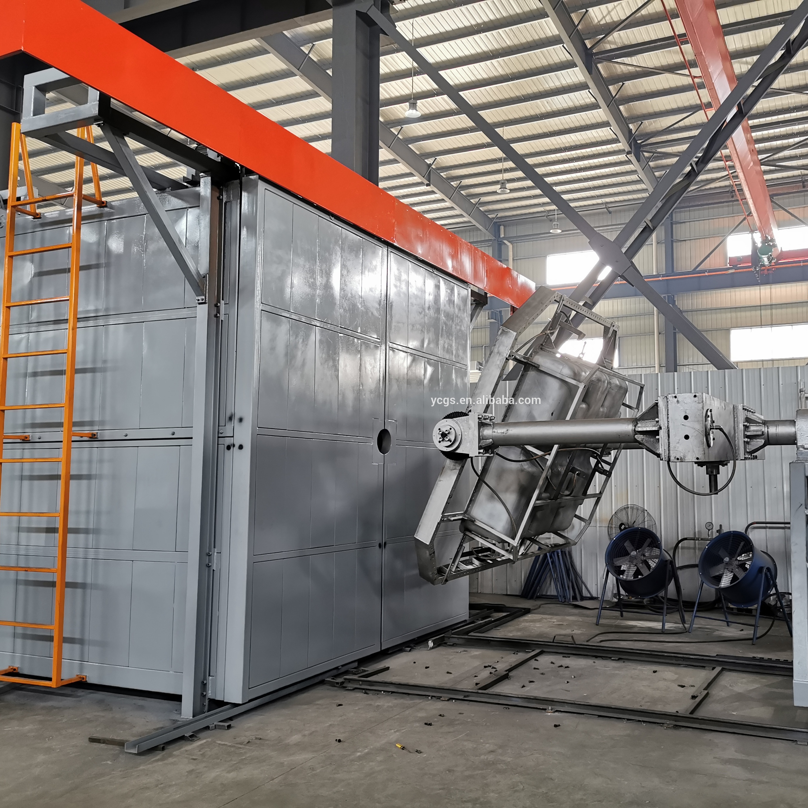 Biaxial Rotational Moulding Machine For Sales