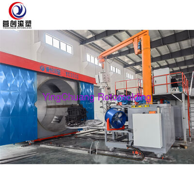 220V/380V/440V Rotational Molding Equipment For 14000L Tank Making
