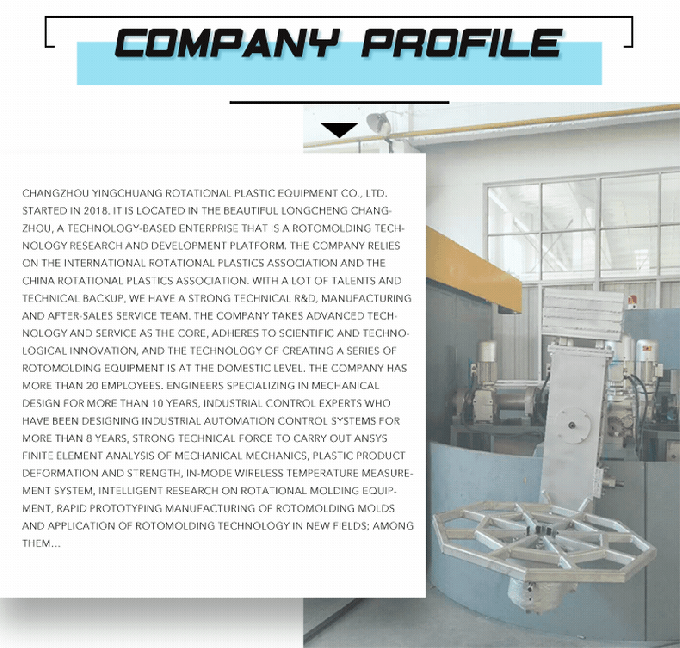 Rotomoulding Equipment 3-arm 4-station Carousel Rotational Molding Machine